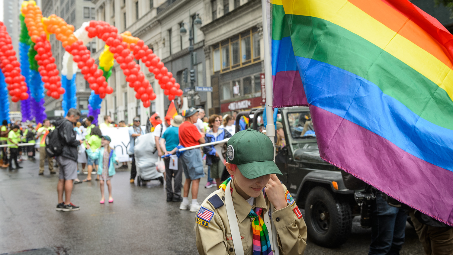 Photos from the NYC LGBT Pride March