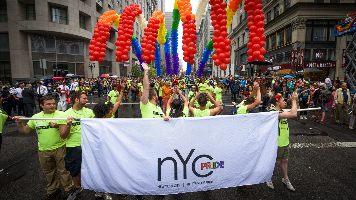 Photos from the NYC LGBT Pride March