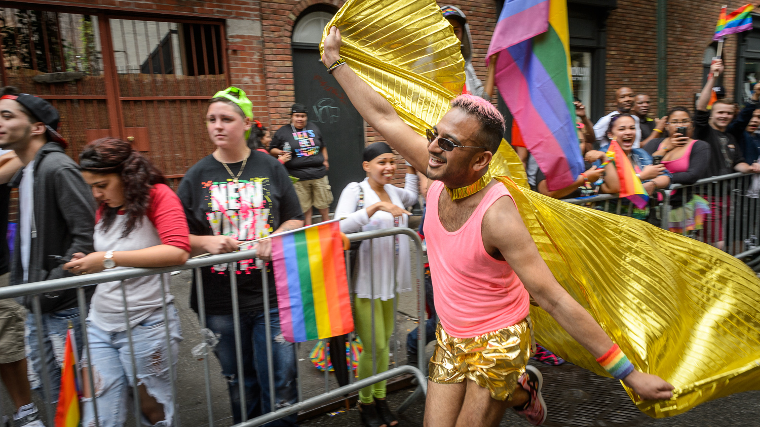 Photos from the NYC LGBT Pride March