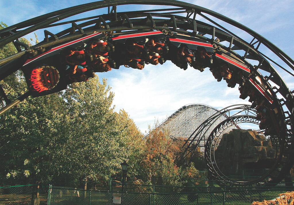 Six Flags Great America's roller coasters ranked