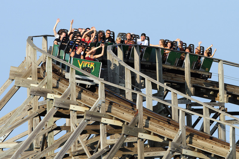 Six Flags Great America's roller coasters ranked