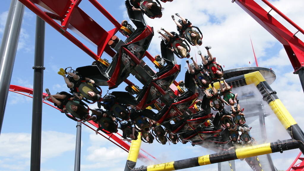 Six Flags Great America's roller coasters ranked