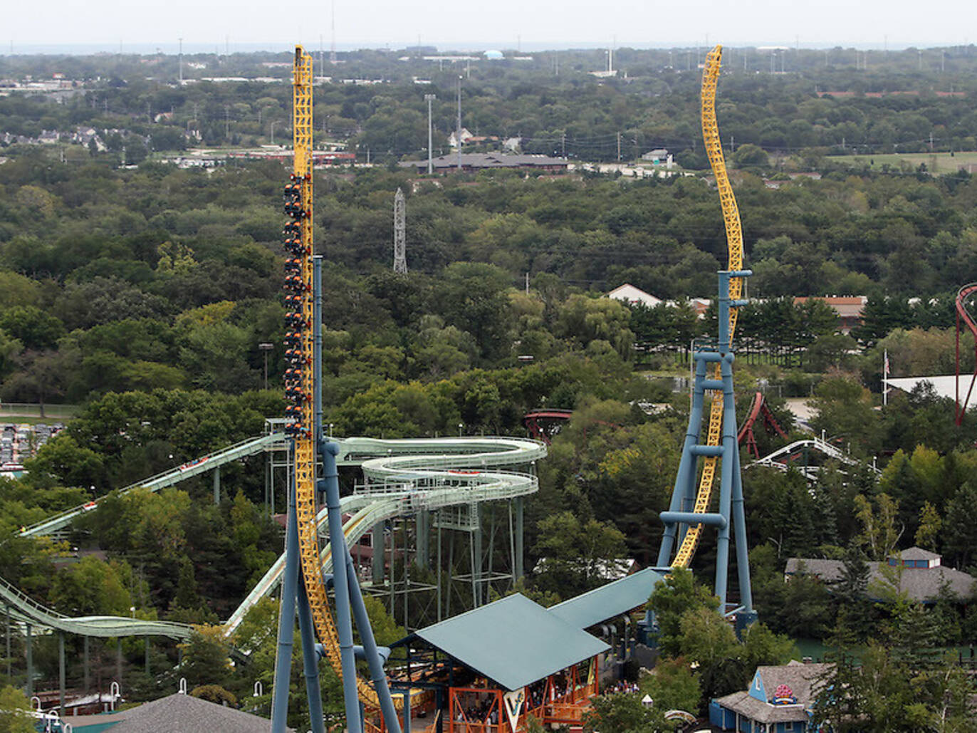 Six Flags Great America's roller coasters ranked