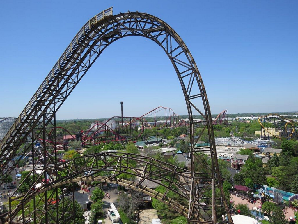 Six Flags Great America's roller coasters ranked