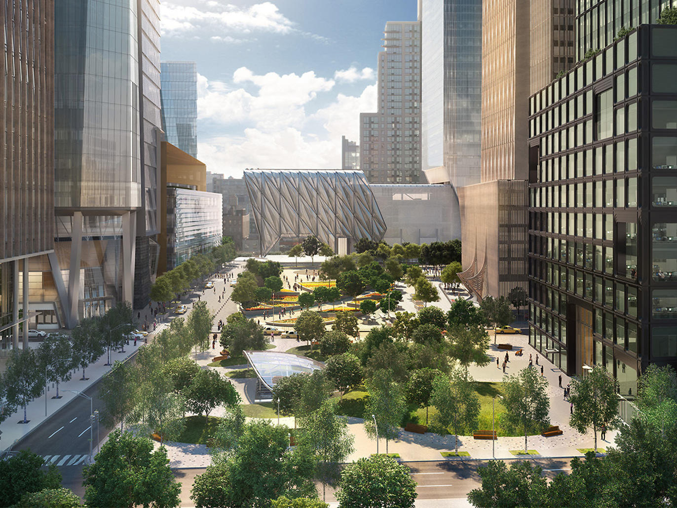See the progress at the 28-acre Hudson Yards development project