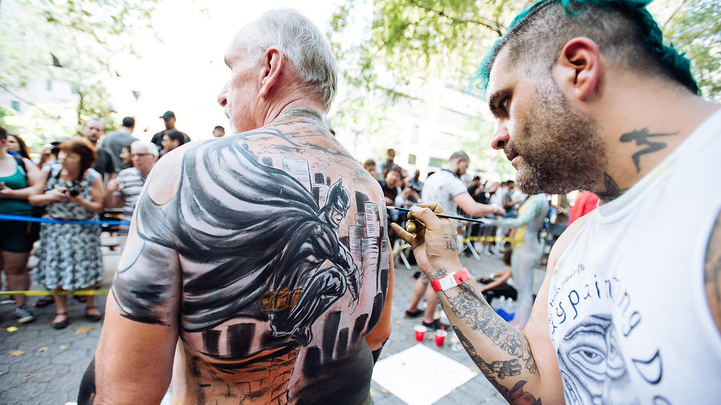 See stunning photos from NYC Bodypainting Day