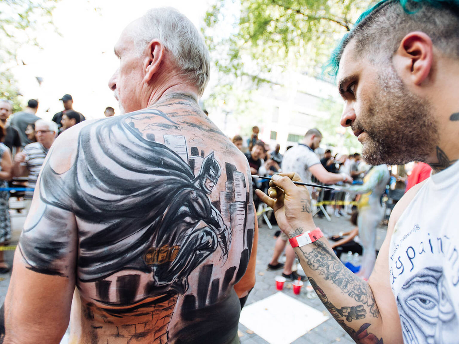 See stunning photos from NYC Bodypainting Day