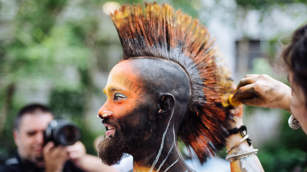 See stunning photos from NYC Bodypainting Day