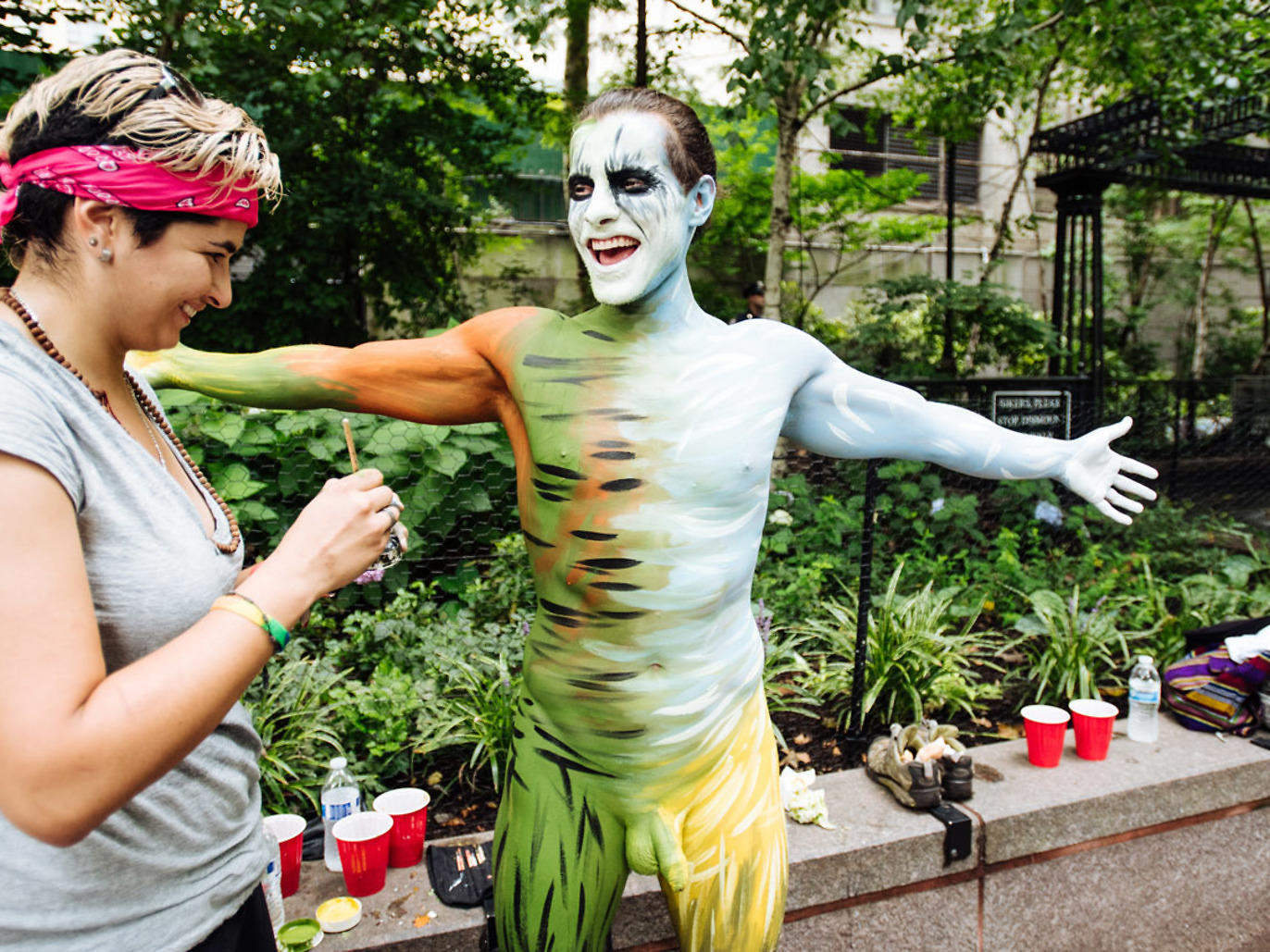 See stunning photos from NYC Bodypainting Day