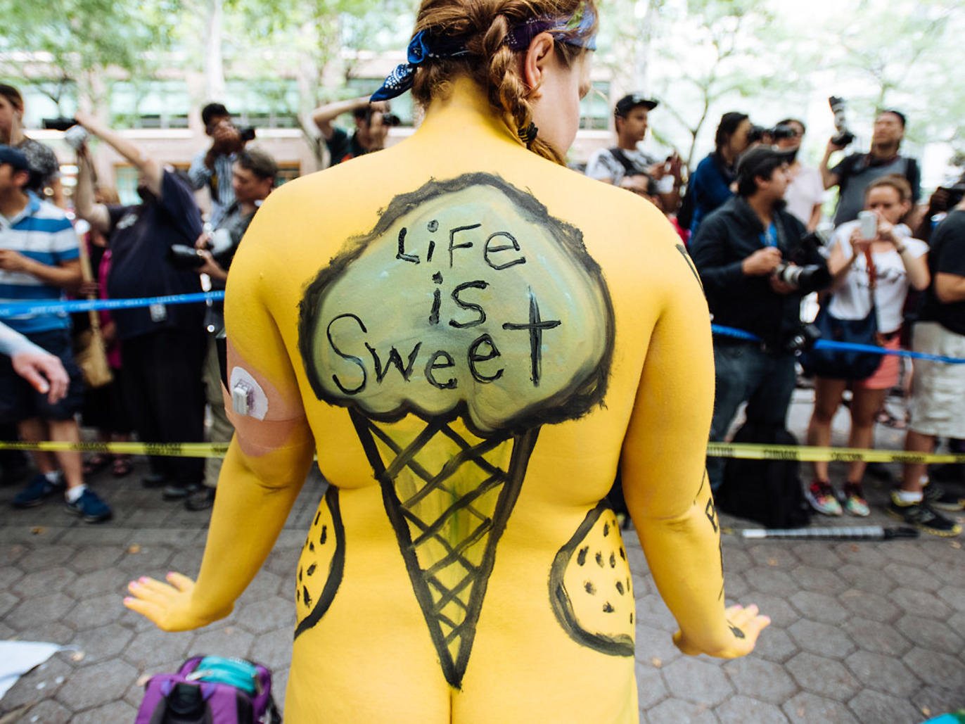 See stunning photos from NYC Bodypainting Day