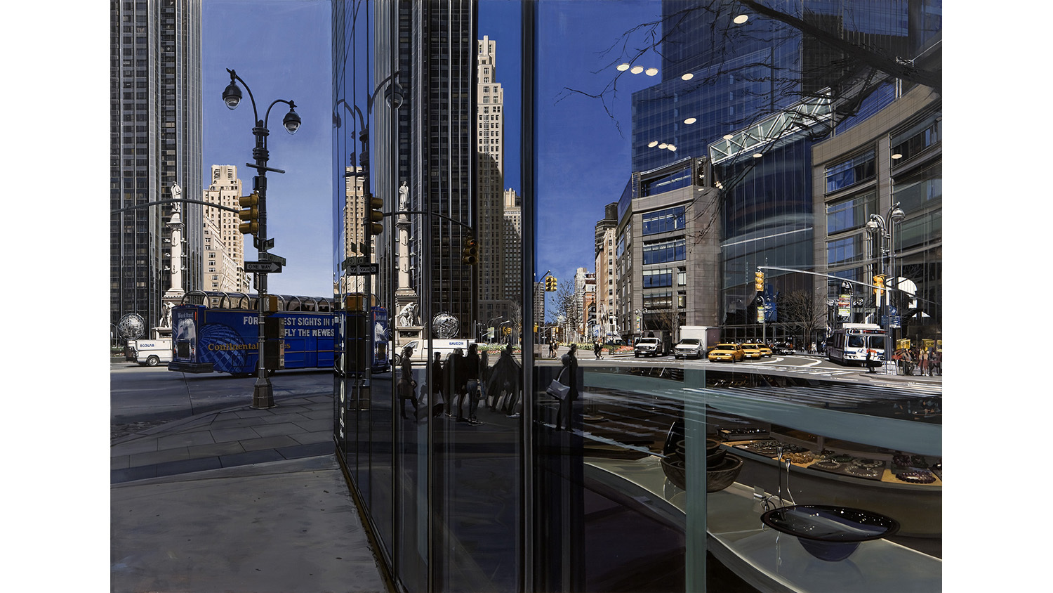 Check out these incredible New York City street scenes by Richard Estes