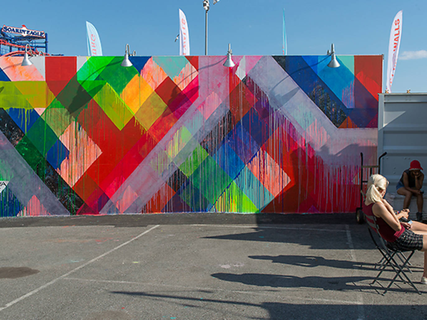 Behold Coney Island's murals, a massive display of street art