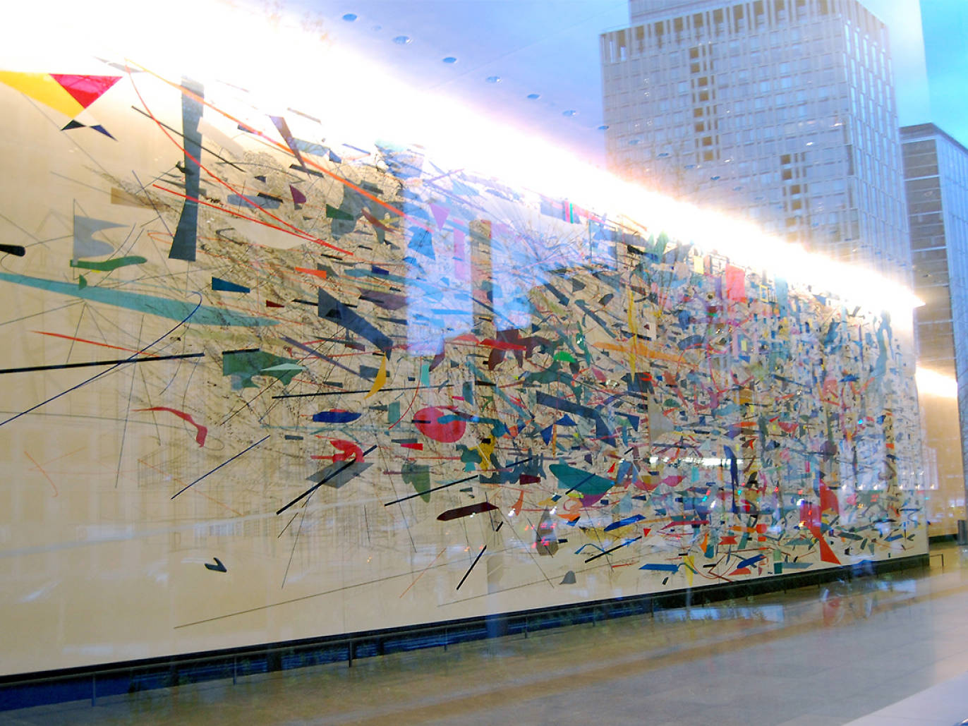 Check out the top 12 lobby artworks in New York City