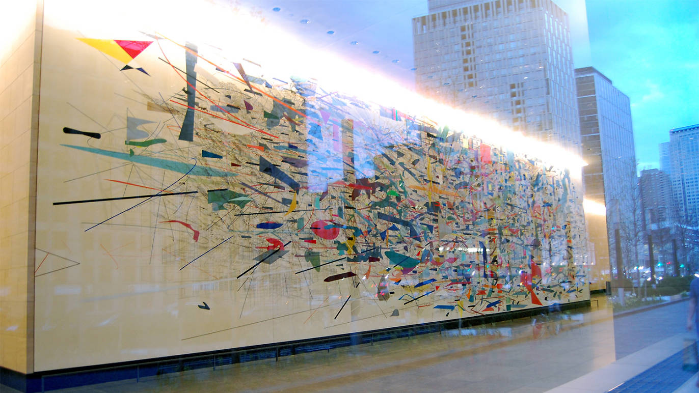 Check out the top 12 lobby artworks in New York City