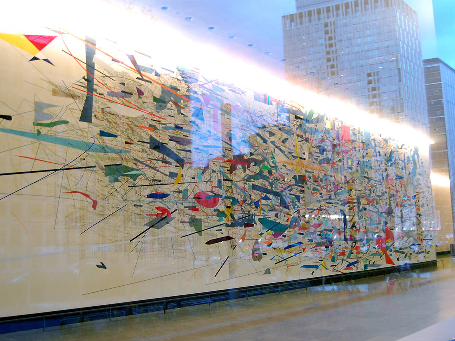 Check out the top 12 lobby artworks in New York City