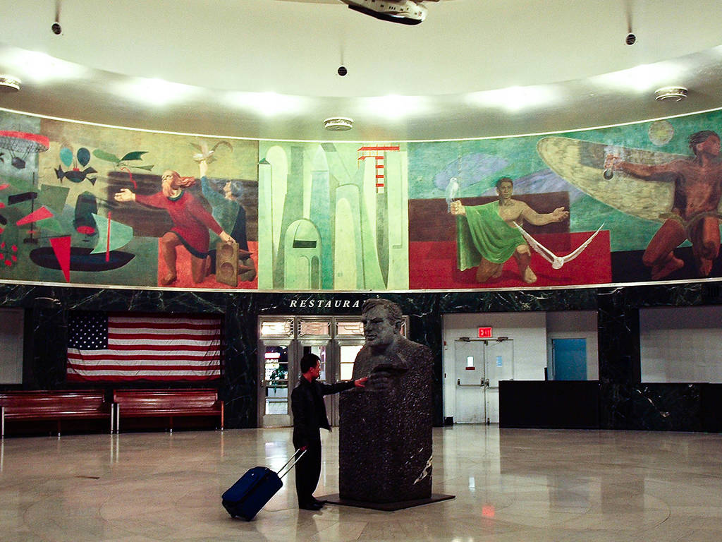 Check out the top 12 lobby artworks in New York City