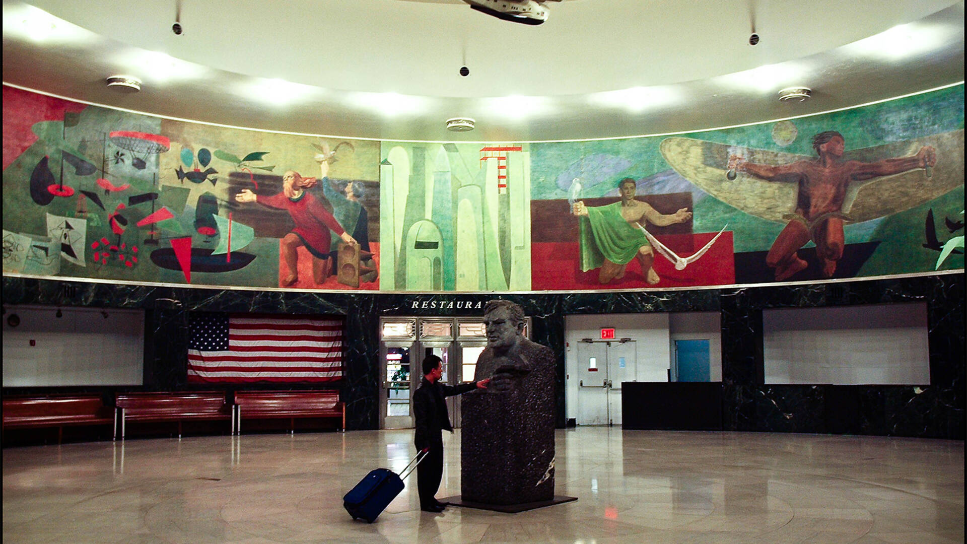 Check out the top 12 lobby artworks in New York City