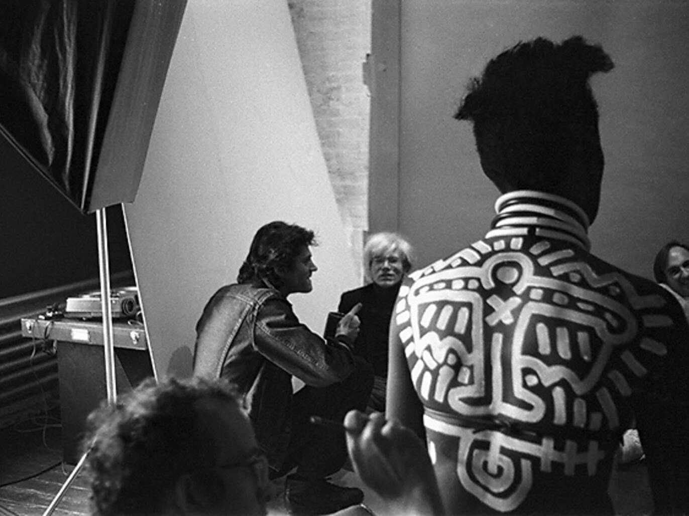See rare photos of Keith Haring with Grace Jones and Andy Warhol
