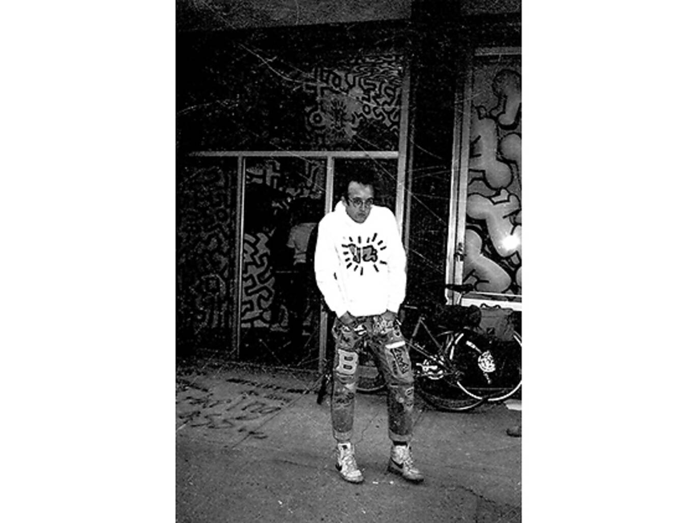 See rare photos of Keith Haring with Grace Jones and Andy Warhol