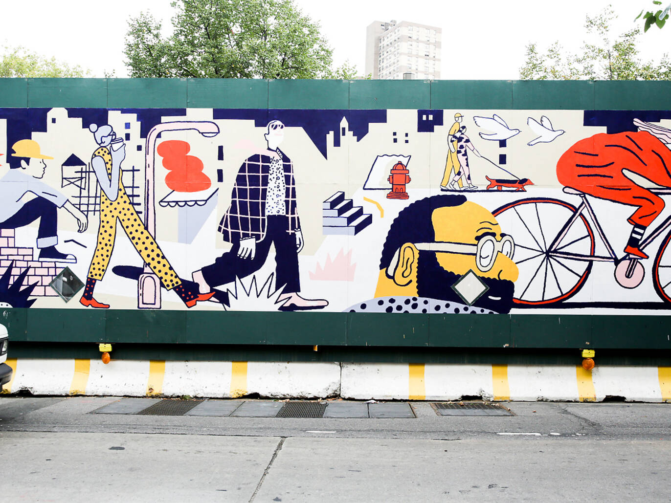 Cool murals take over Dean Street in Brooklyn as street art