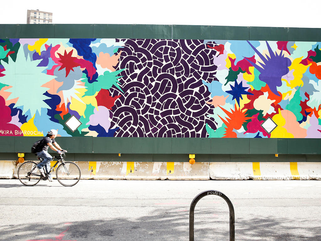Cool murals take over Dean Street in Brooklyn as street art