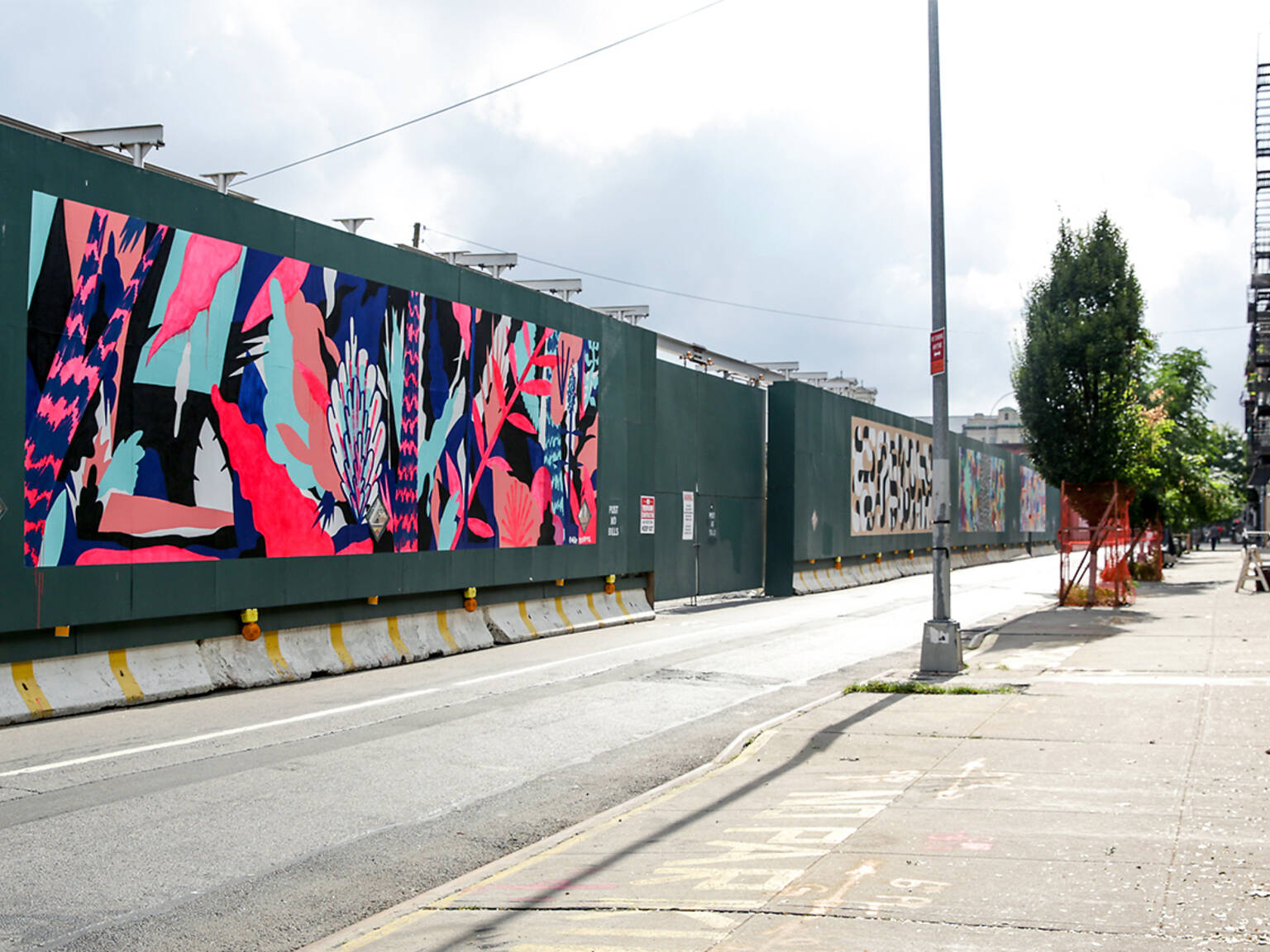 Cool murals take over Dean Street in Brooklyn as street art