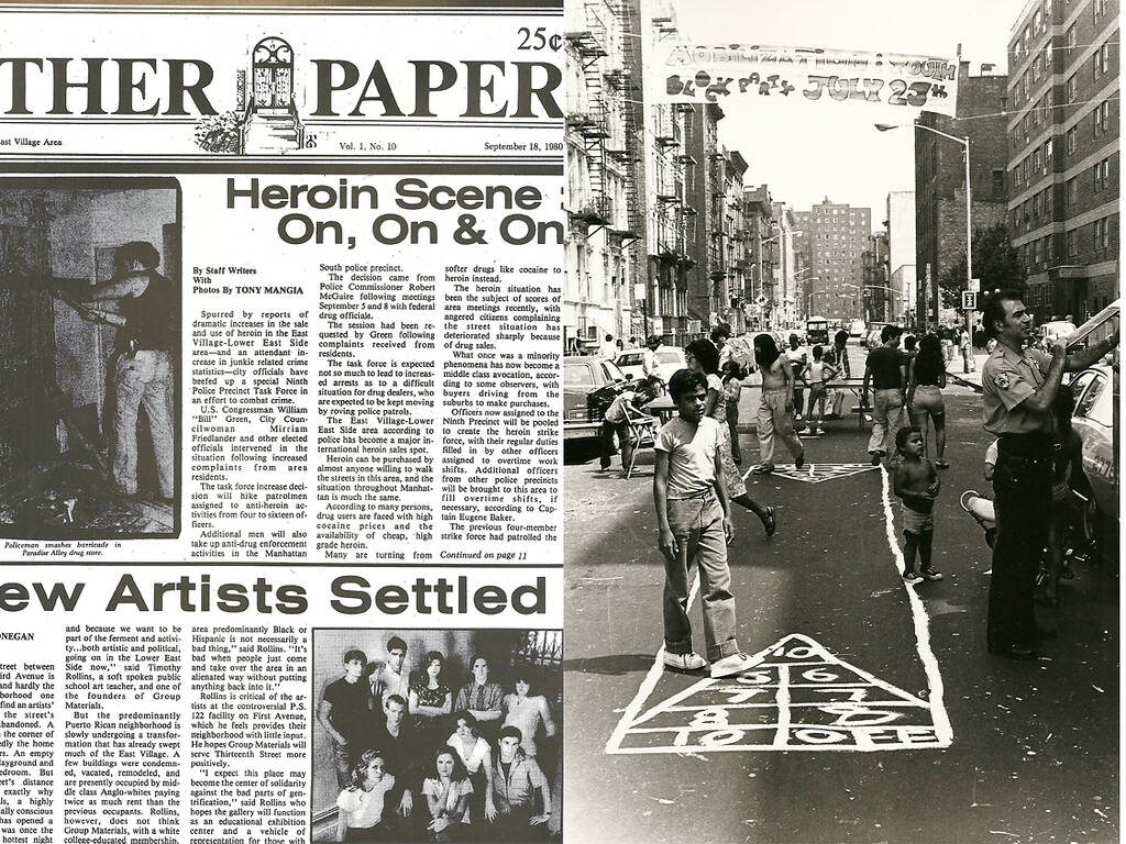 See vintage photos of the East Village in the 1980s