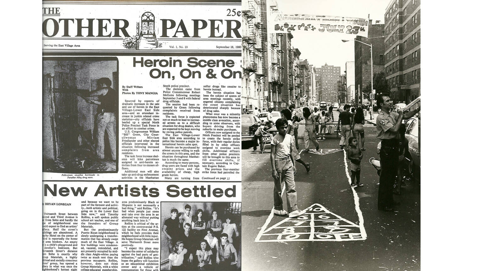 See vintage photos of the East Village in the 1980s