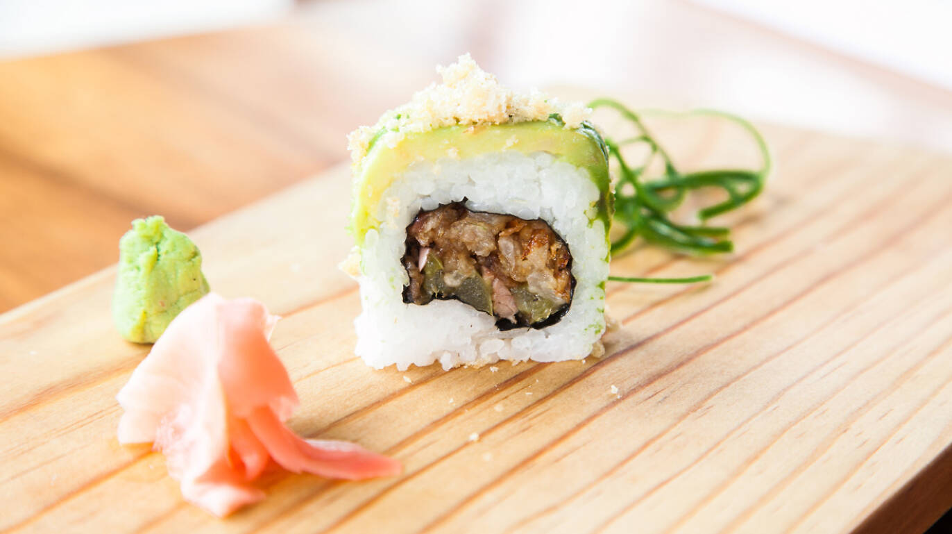 Sushi hecho en México