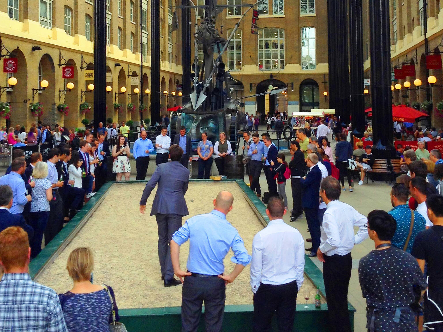 Where to play boules in London