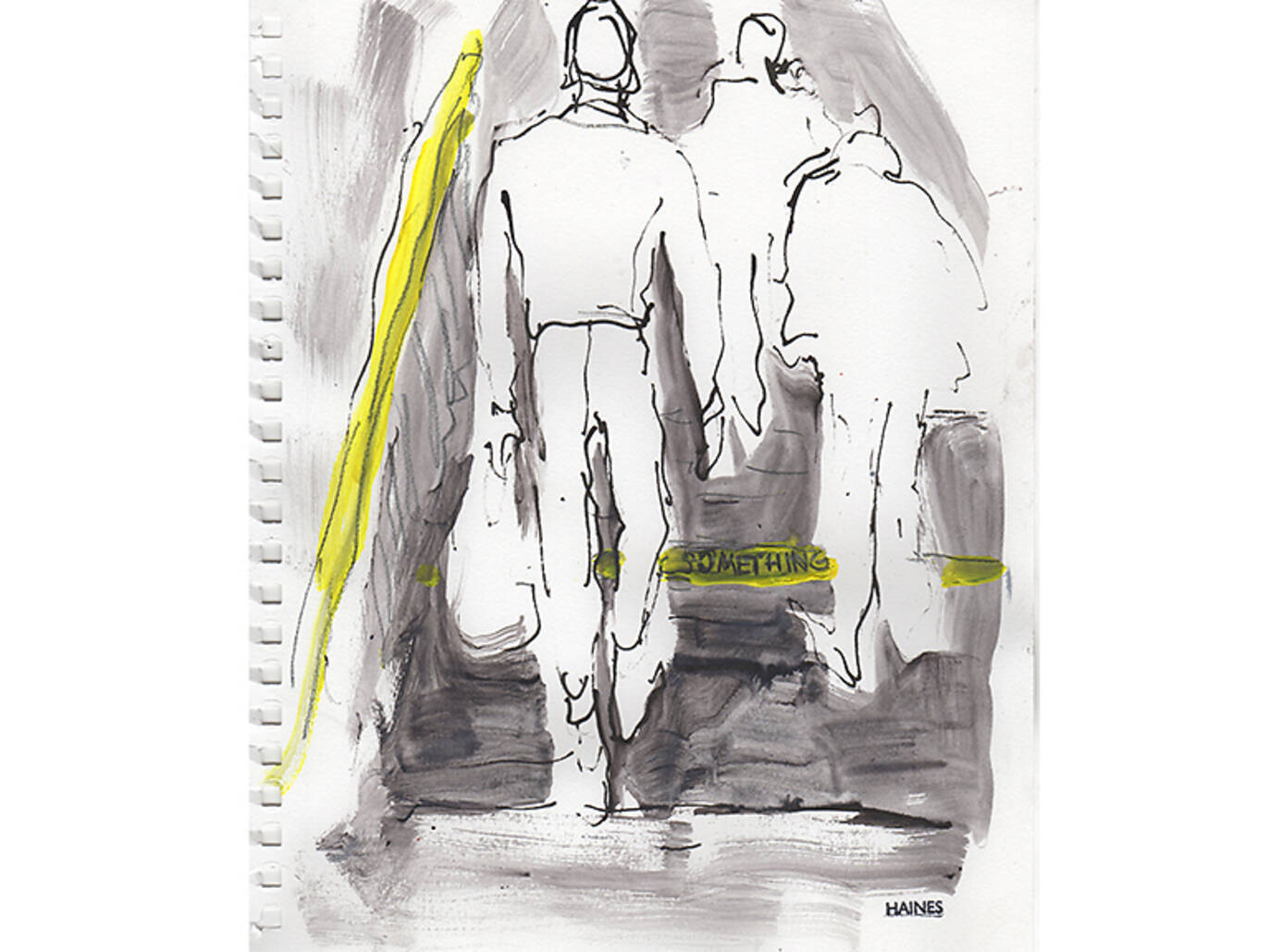 See exquisite drawings from Richard Haines’ new solo exhibit