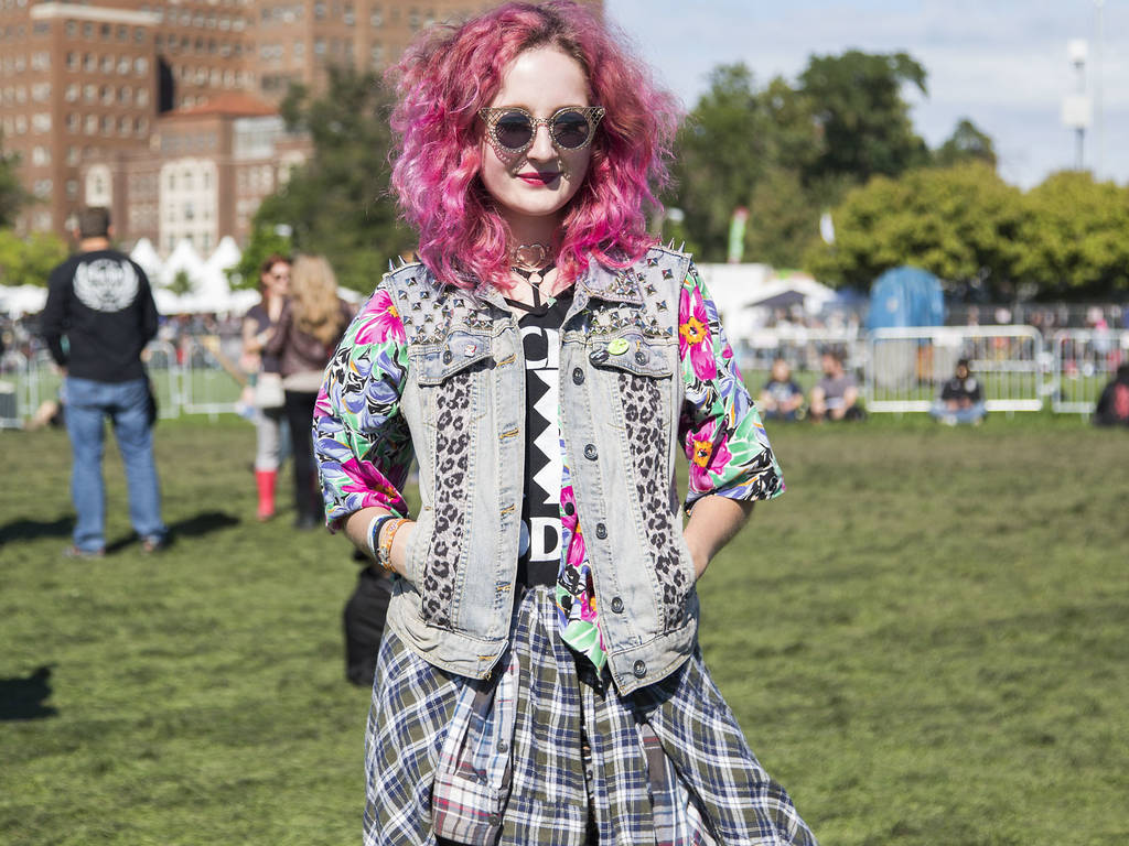 Photos of the best style and fashion at Riot Fest 2015