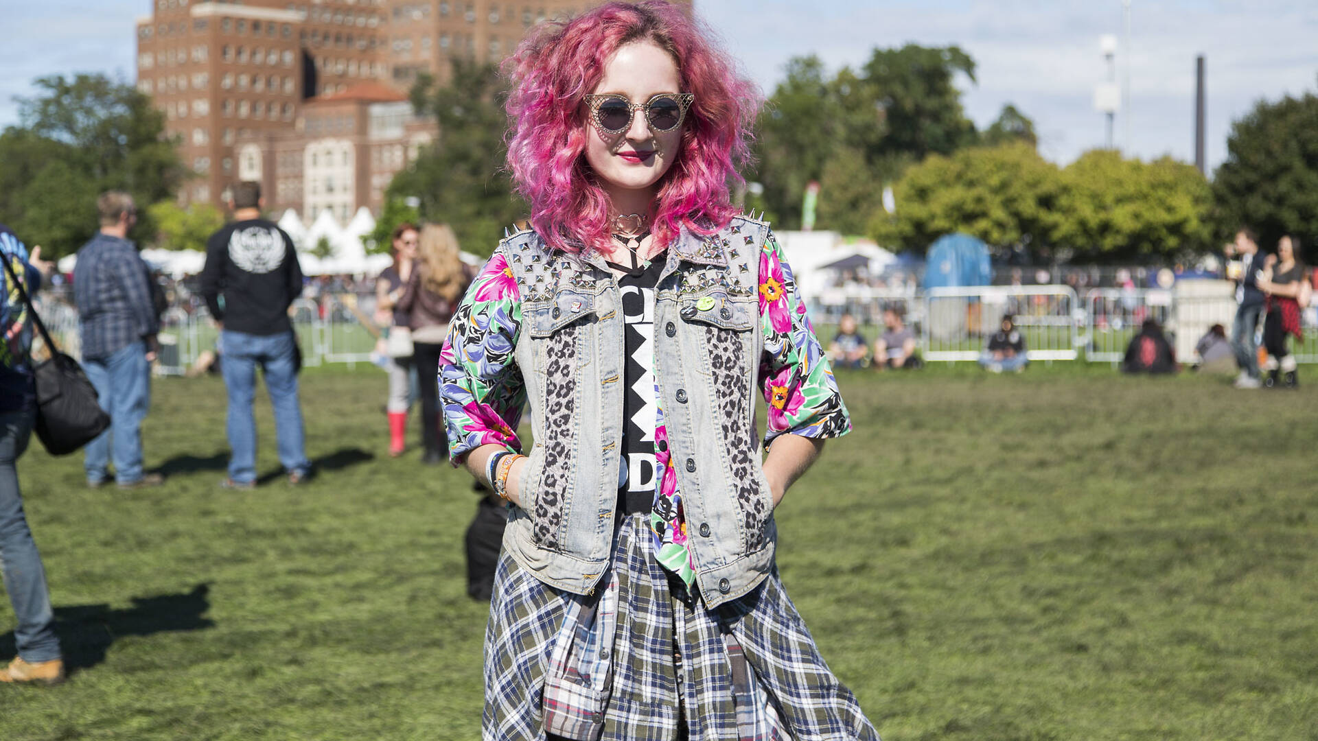 Photos of the best style and fashion at Riot Fest 2015