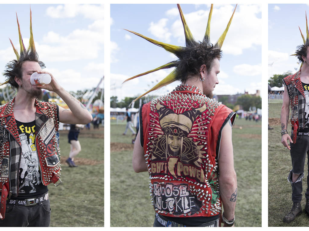 Photos of the best style and fashion at Riot Fest 2015