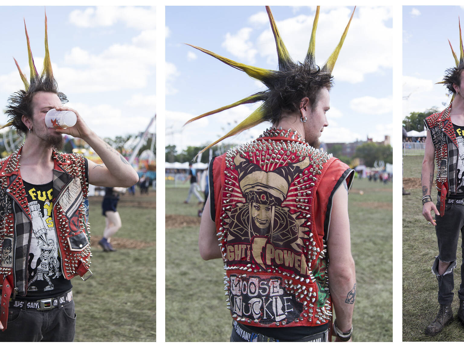 Photos of the best style and fashion at Riot Fest 2015