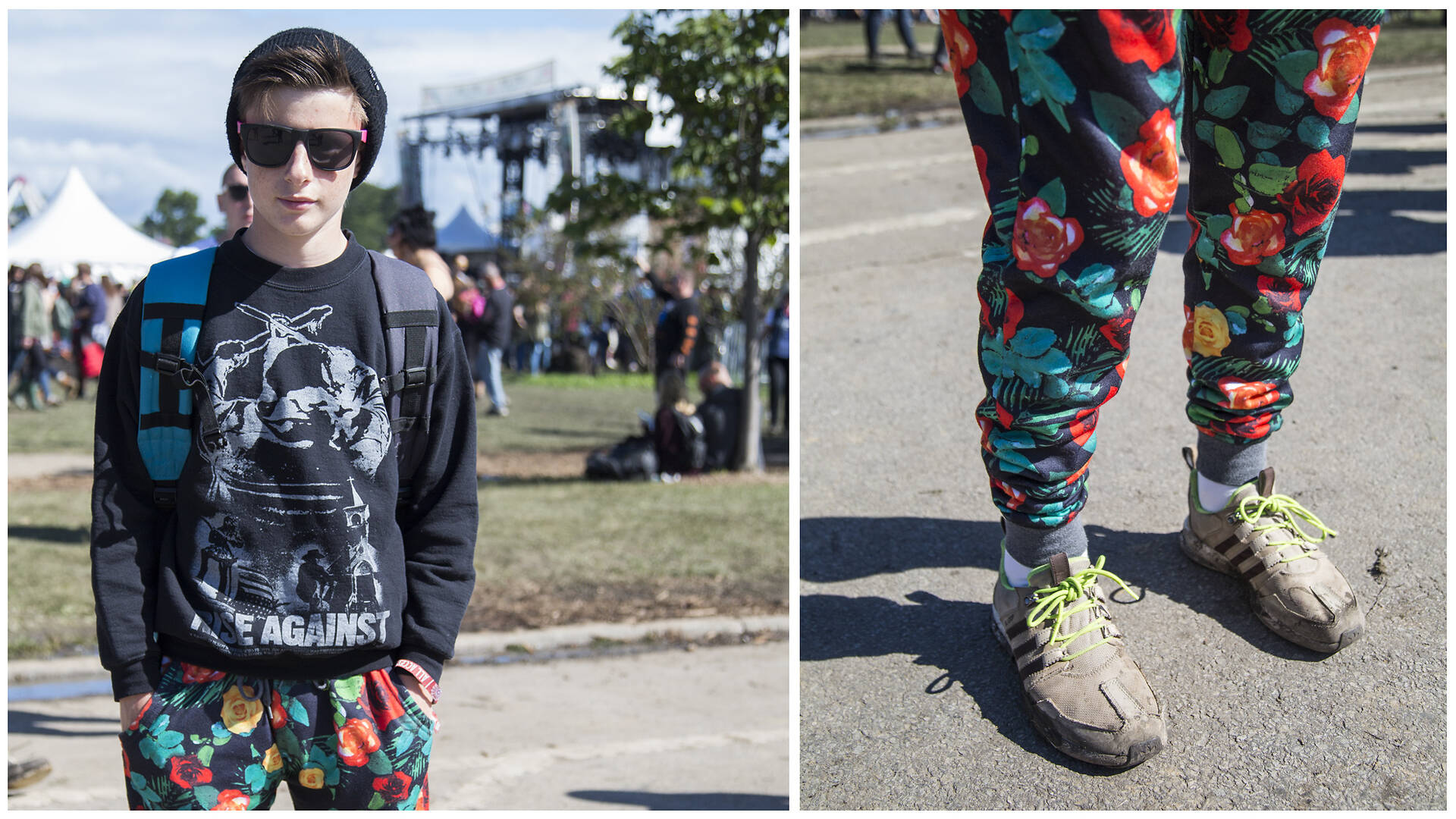 Photos of the best style and fashion at Riot Fest 2015