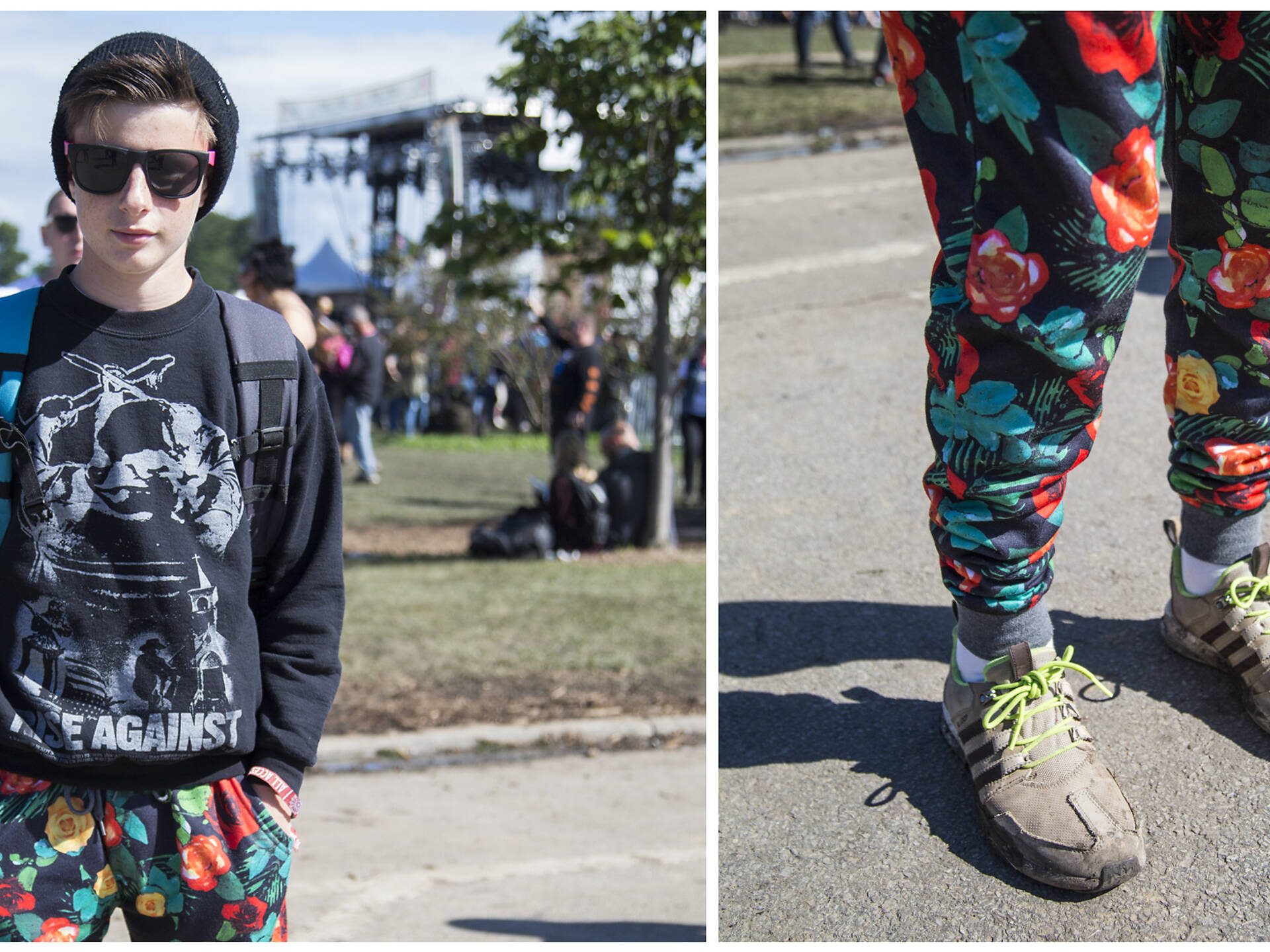 Photos of the best style and fashion at Riot Fest 2015