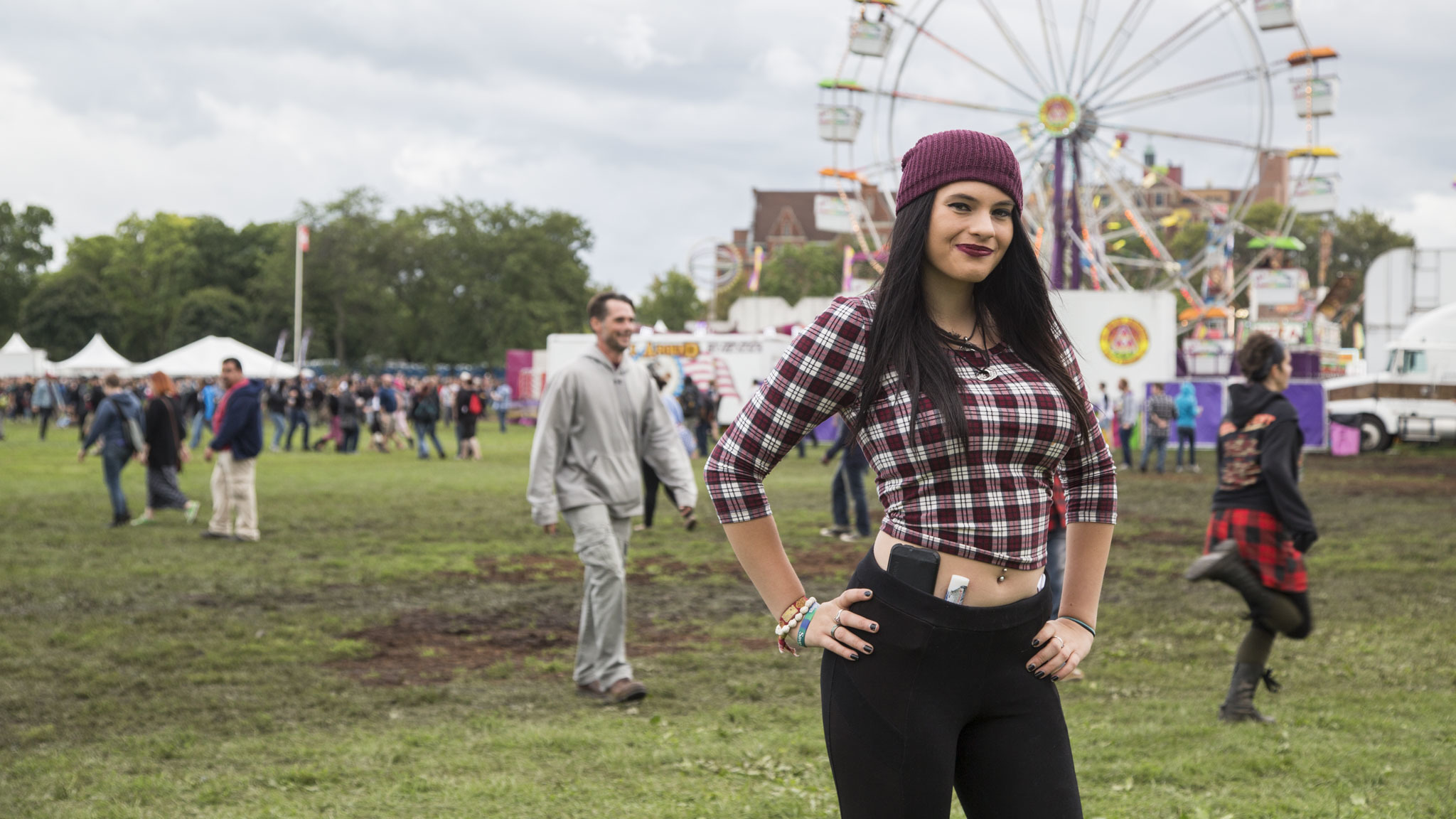 Photos of the best style and fashion at Riot Fest 2015