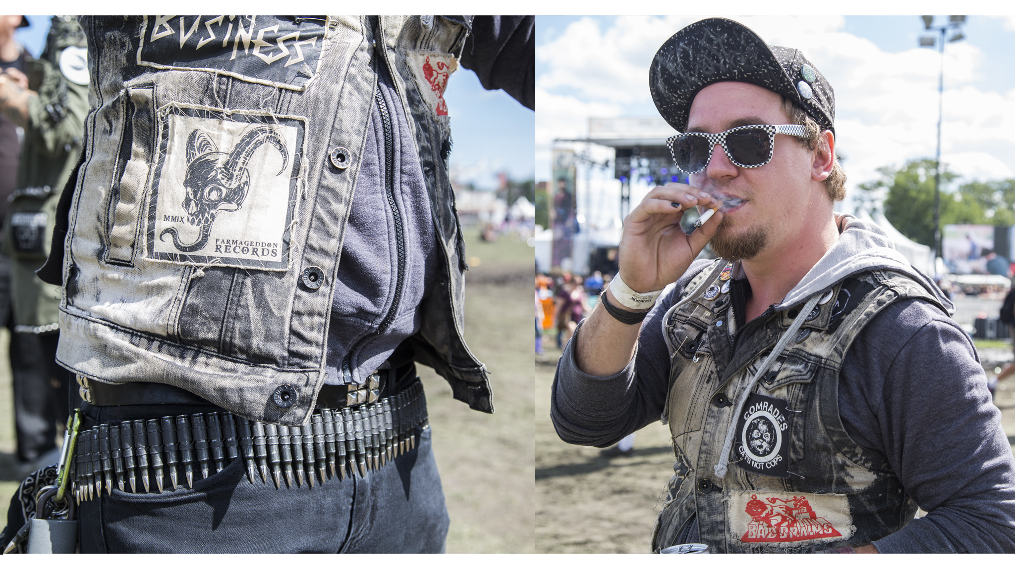 Photos of the best style and fashion at Riot Fest 2015