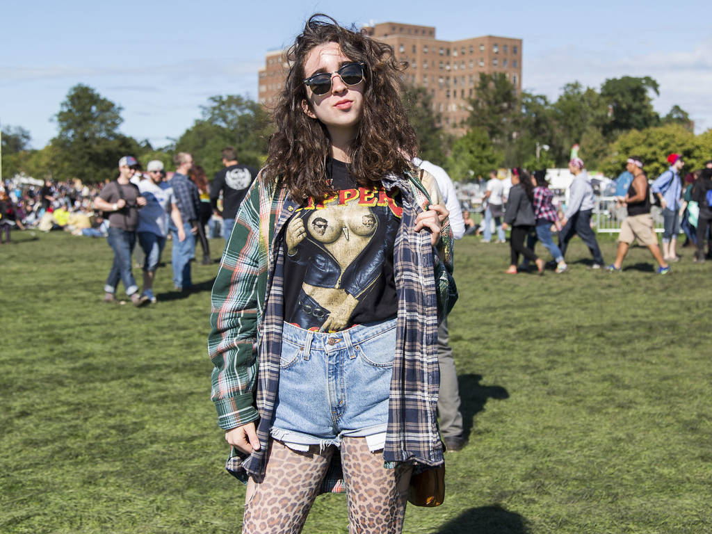 Photos of the best style and fashion at Riot Fest 2015