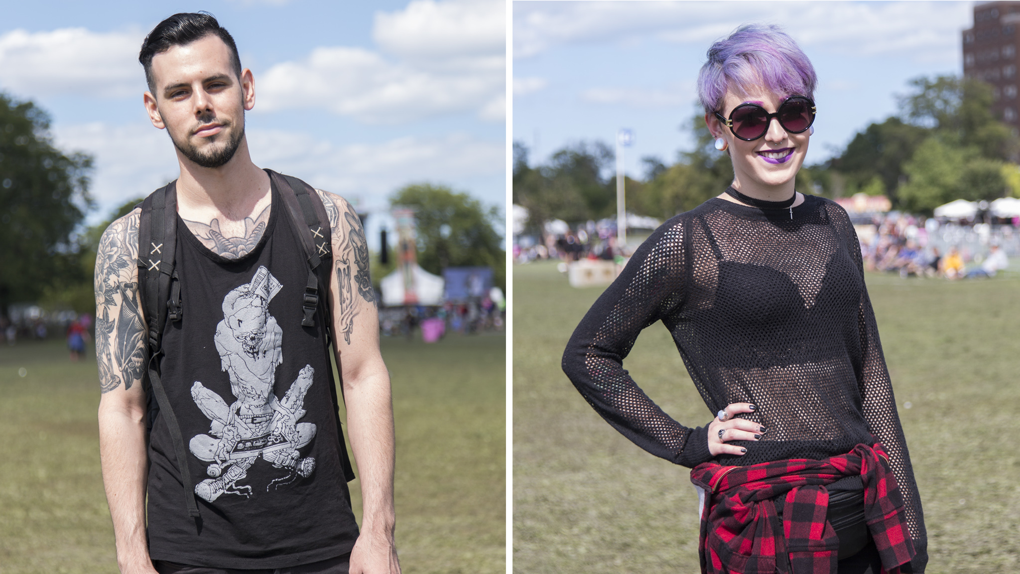 Photos of the best style and fashion at Riot Fest 2015