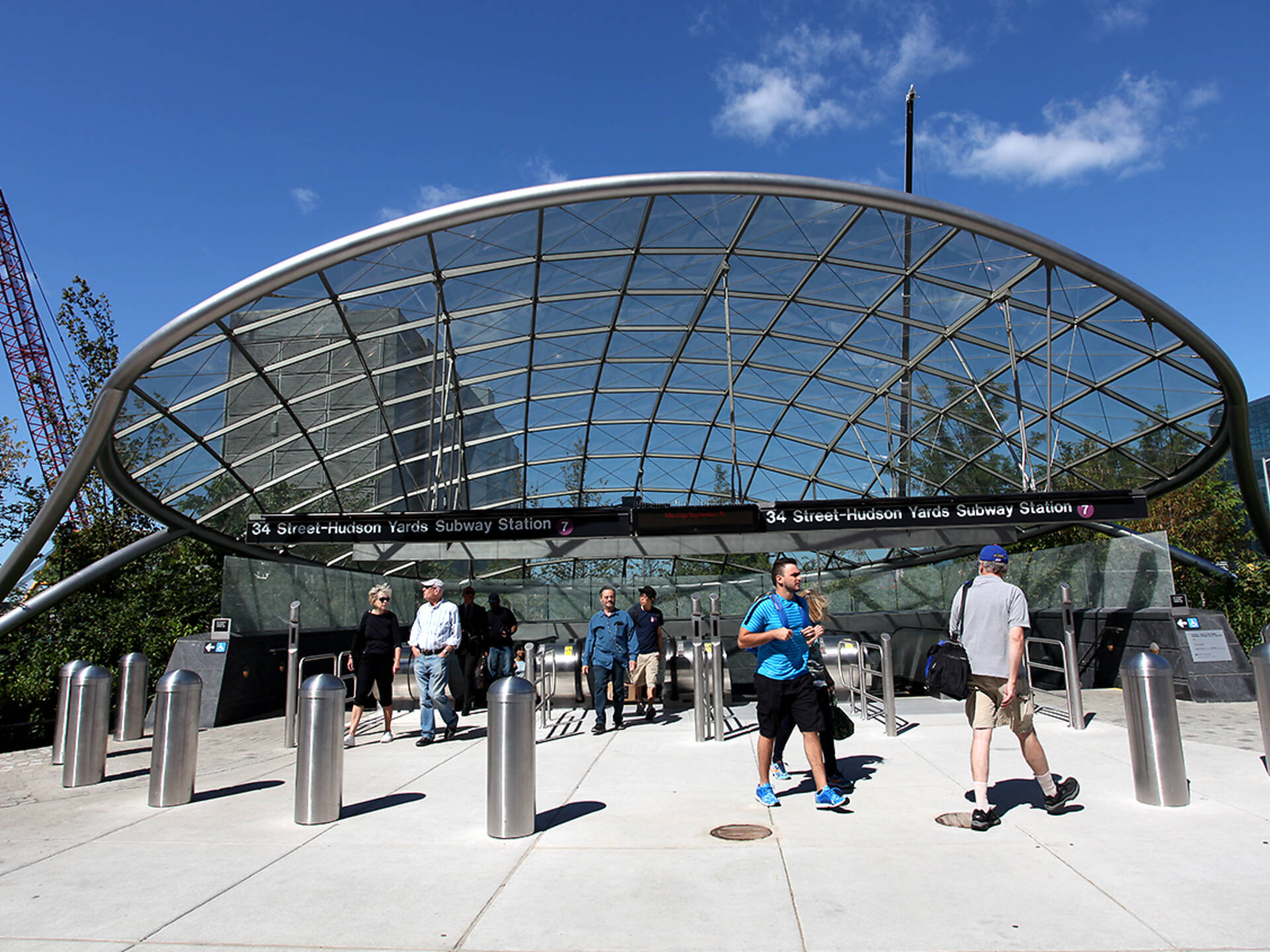 Check out gorgeous photos of New York’s brand-new subway station