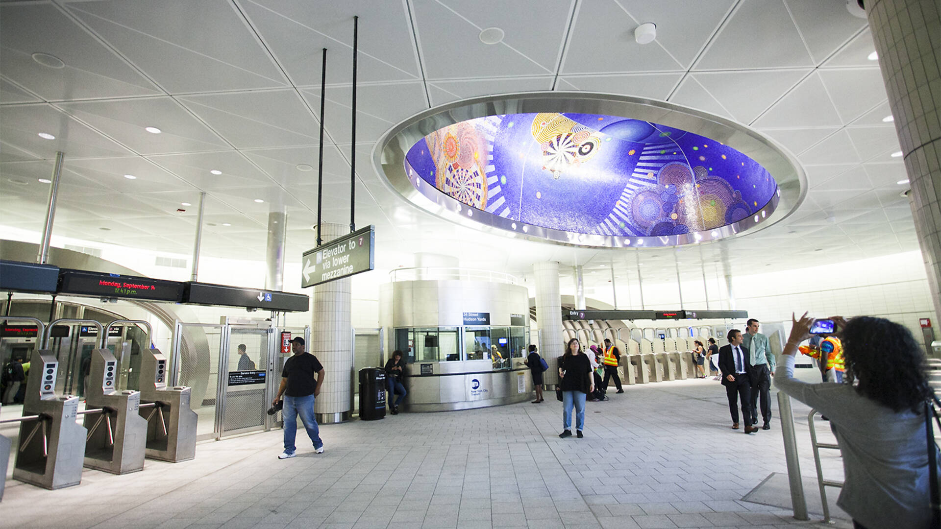 Check out gorgeous photos of New York’s brand-new subway station