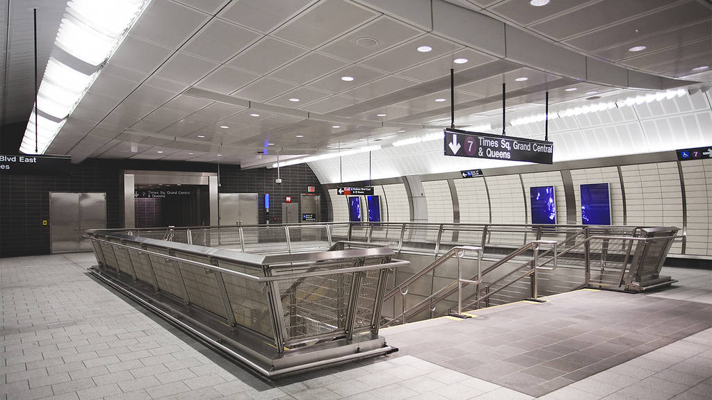 Check out gorgeous photos of New York’s brand-new subway station