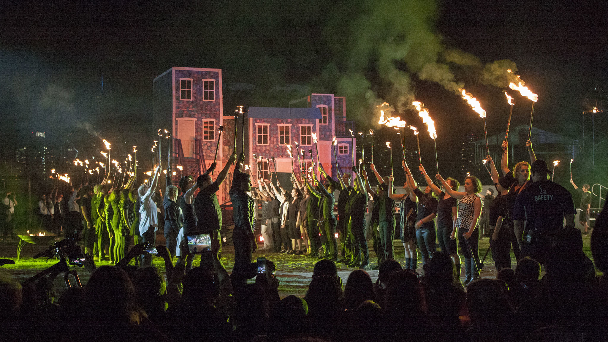 Photos from the Great Chicago Fire Festival at Northerly Island