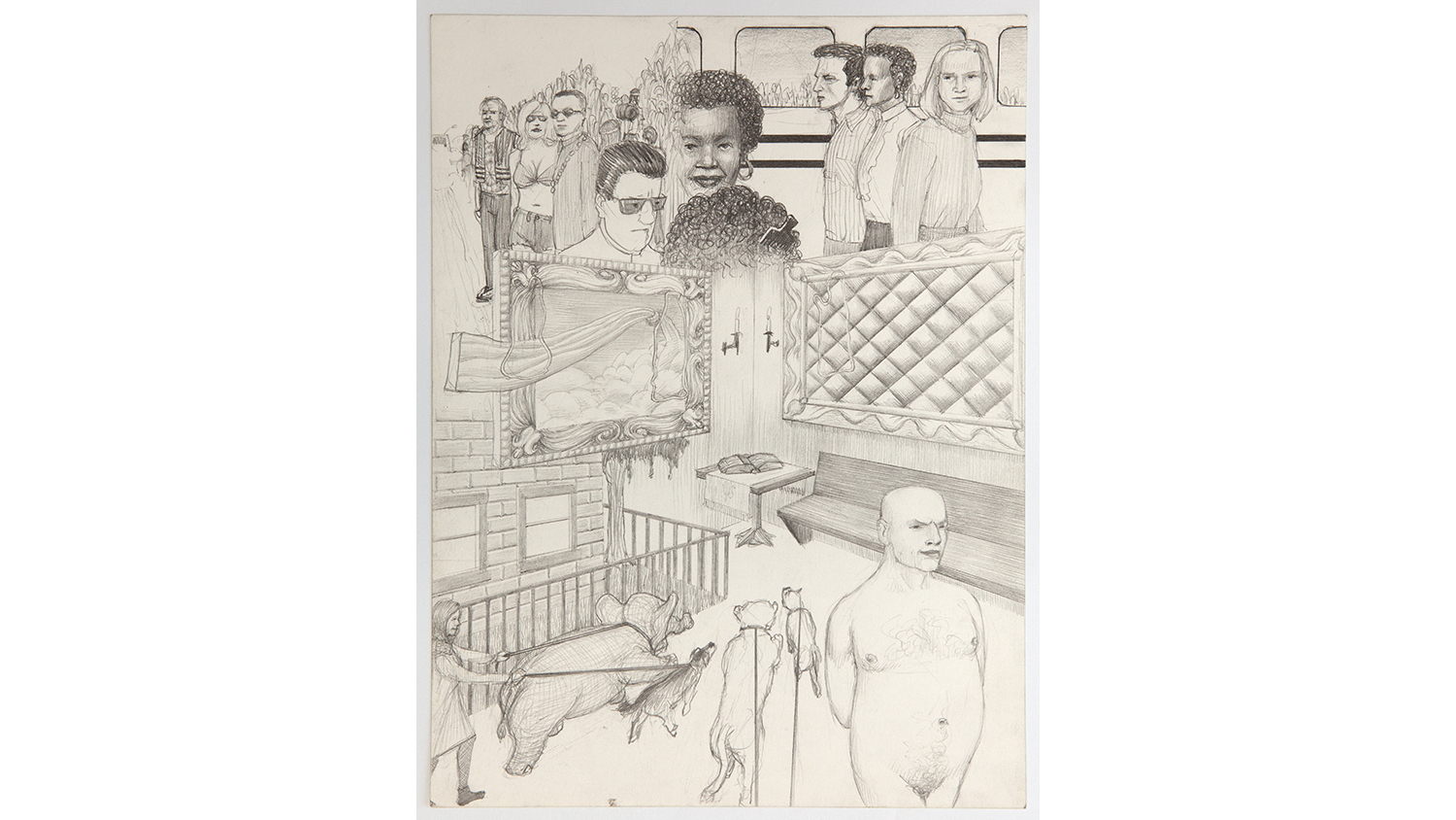 Contemporary artist Jim Shaw talks about his illustrative works