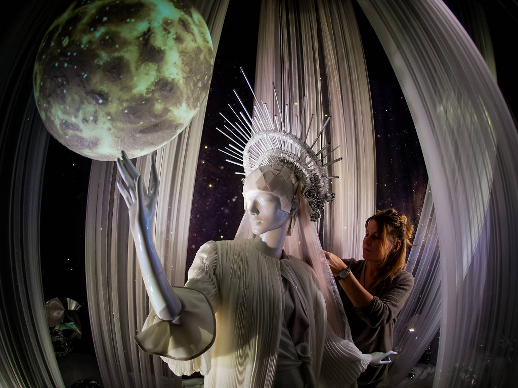 Selfridges Christmas Windows behind the scenes
