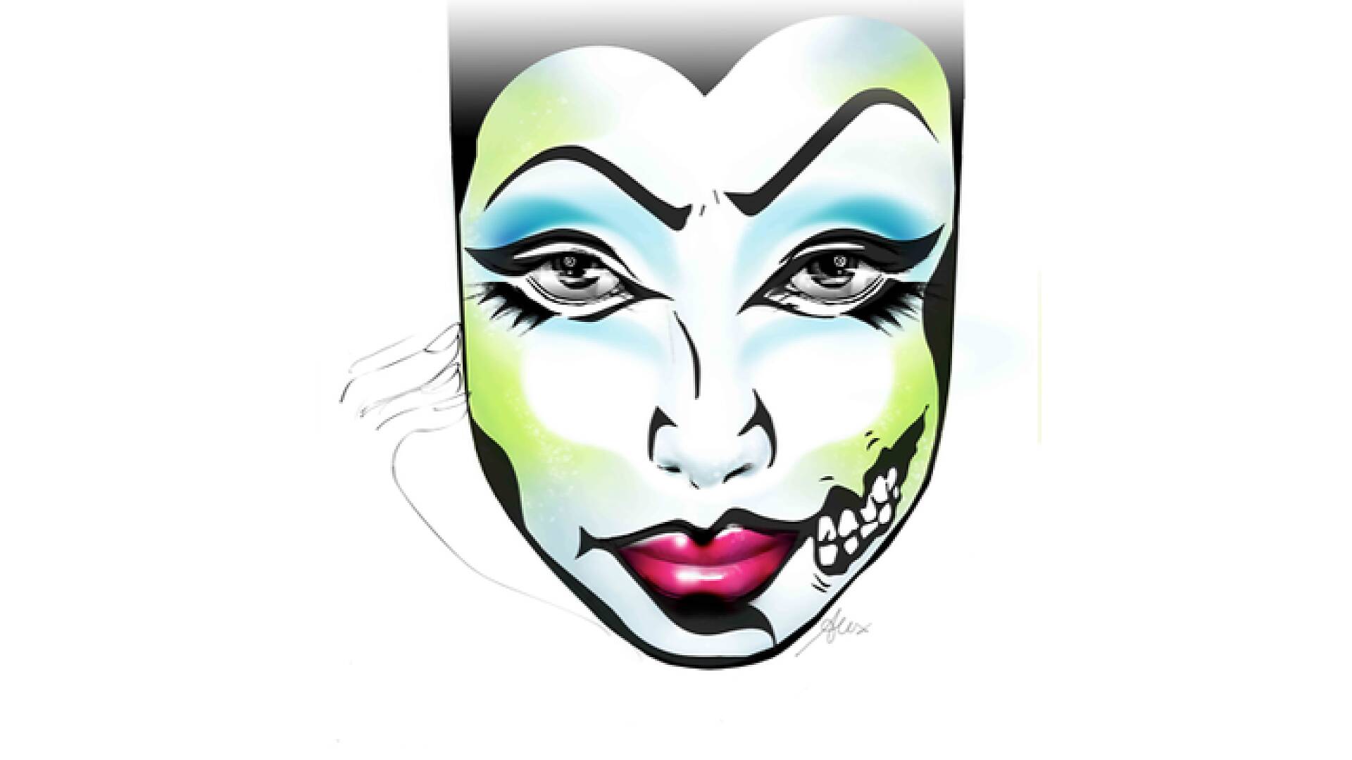 Make-up tutorial: Halloween