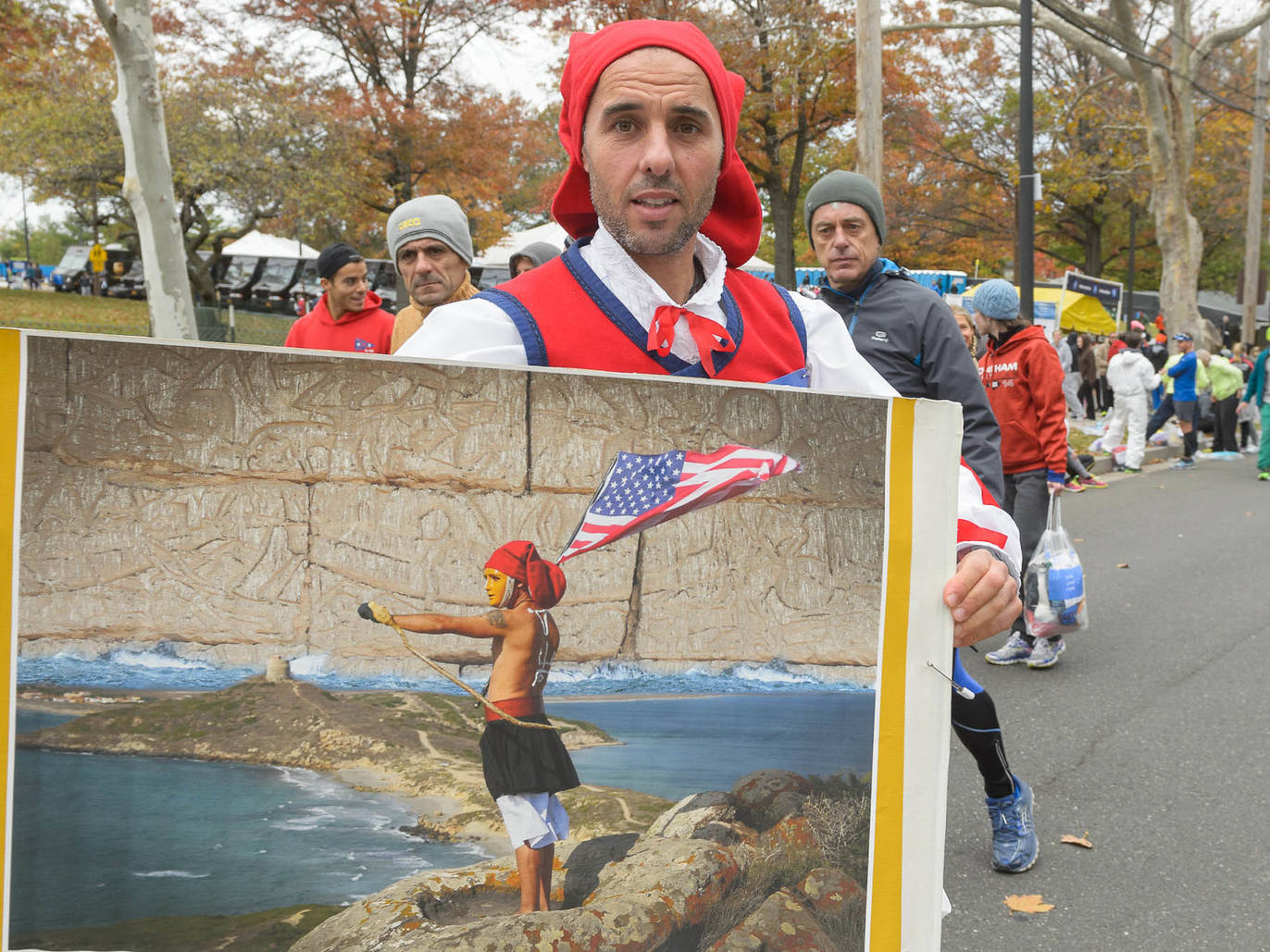 20 photos of the NYC Marathon's spectators and best signs