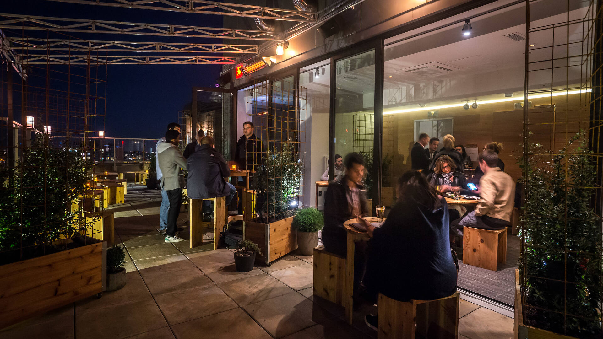 Kimoto Rooftop Beer Garden | Bars in Downtown Brooklyn, New York